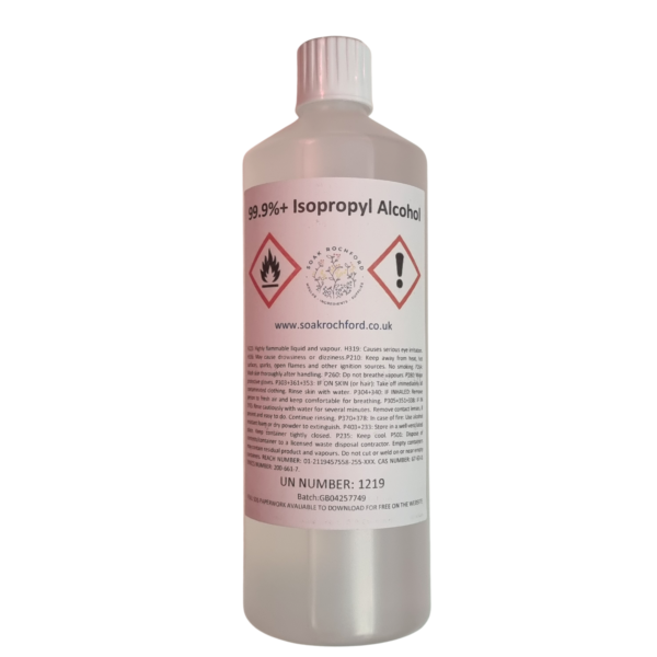 Soak Rochford | Moulds and Products | Isopropanol Isopropyl Alcohol