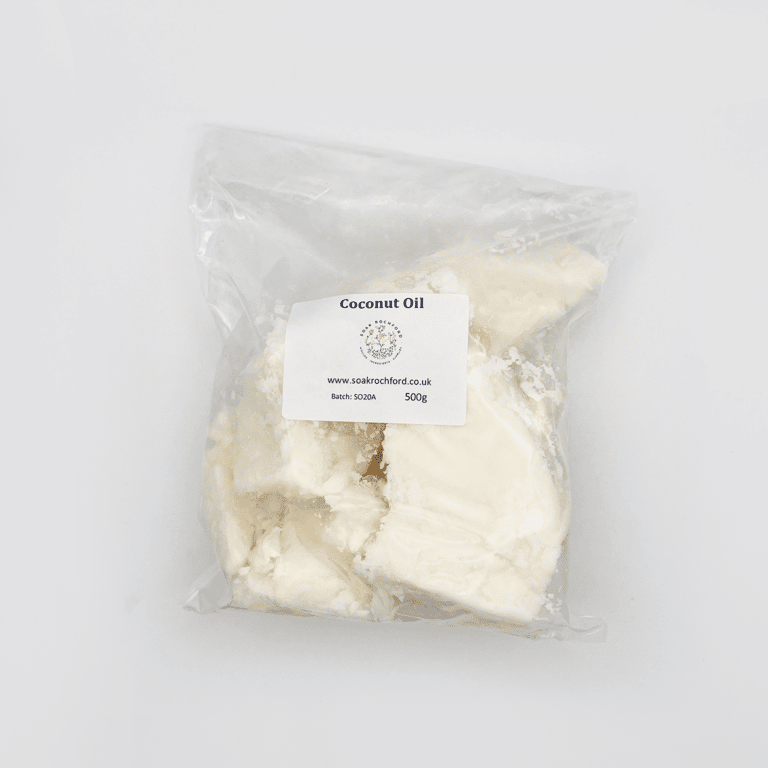 Coconut Oil, Solid, Refined | Soak Rochford | Moulds and Products